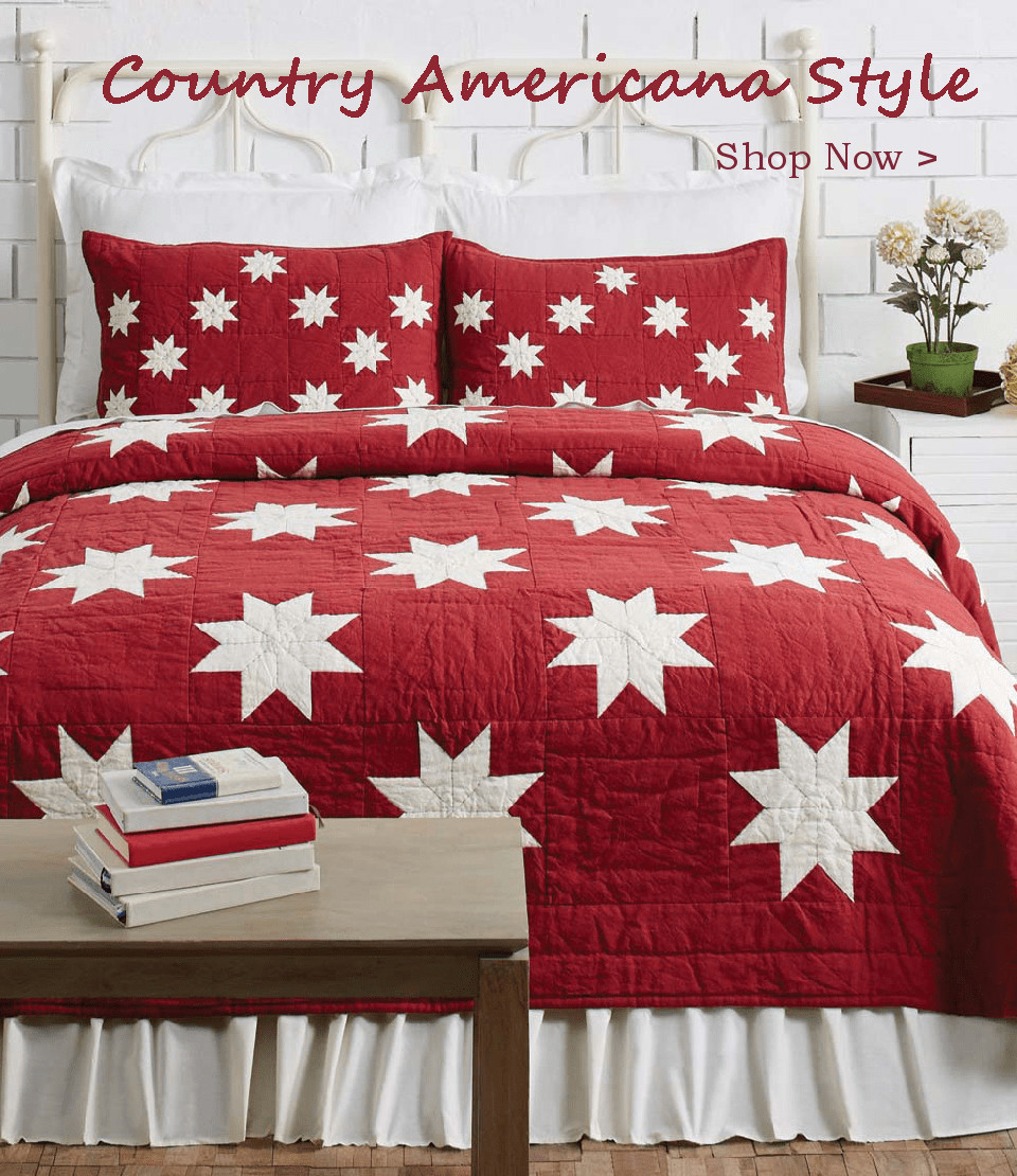 Vintage Inspired Country Linens and Farmhouse Decor | Retro Barn ...